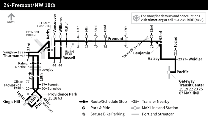 bus-24-route | Eliot Neighborhood